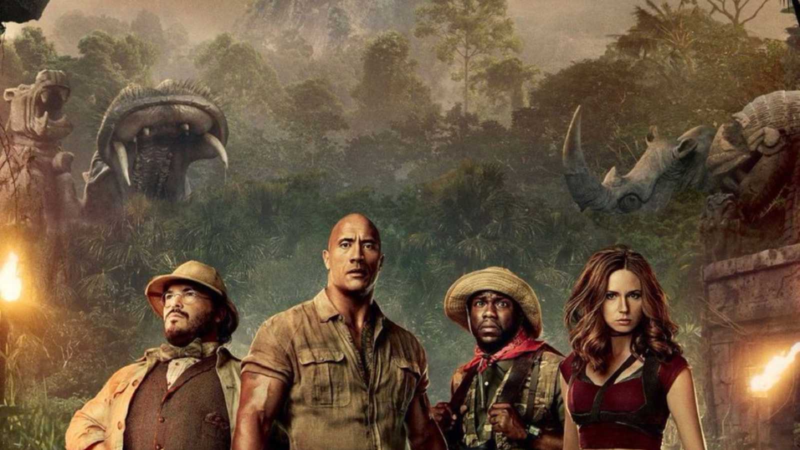 موقع فوشيا | "ذا روك" يعود بفيلم JUMANJI 3 في هذا الموعد.. من يشاركه البطولة؟
