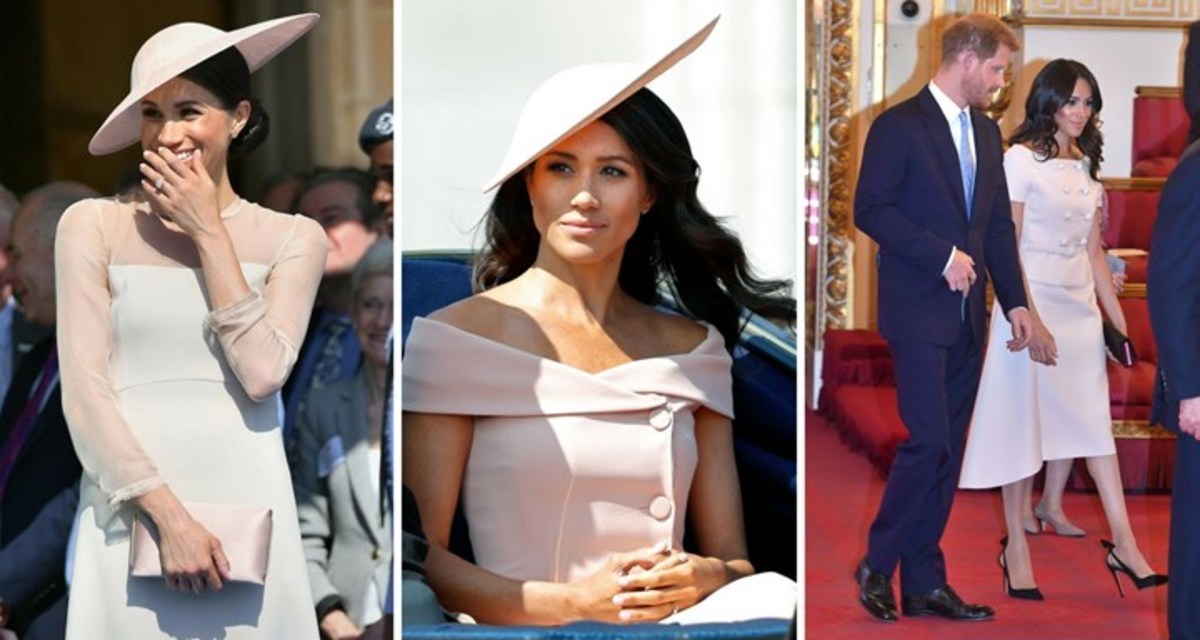 ما سر ارتداء ميغان ماركل الكثير من الوردي الباهت؟ | فوشيا